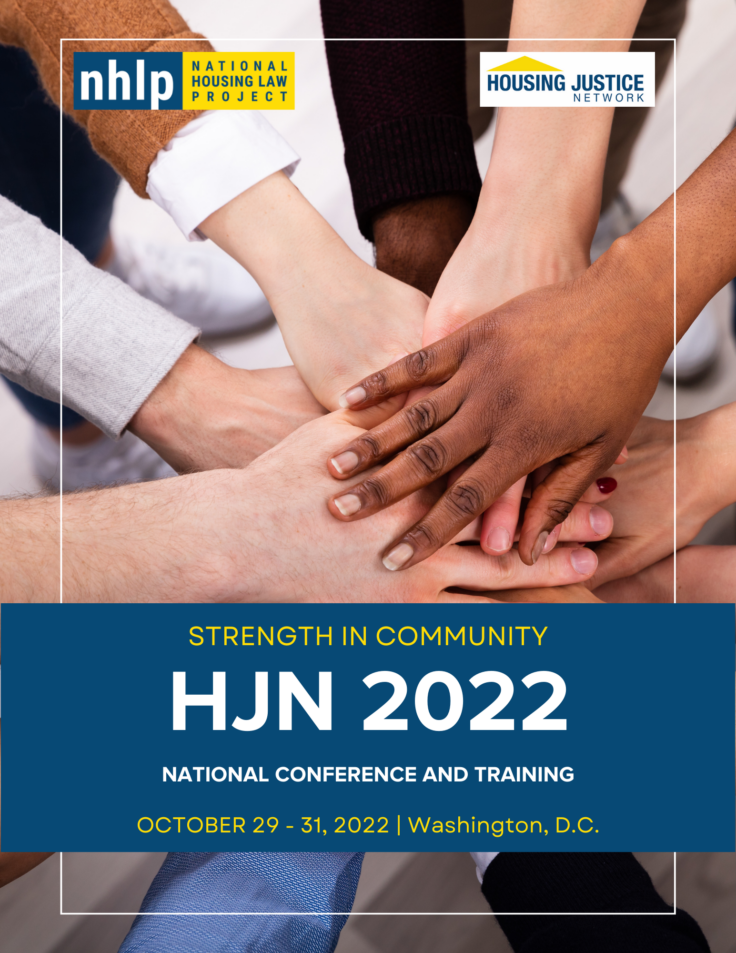 Housing Justice Network Conference Nhlp