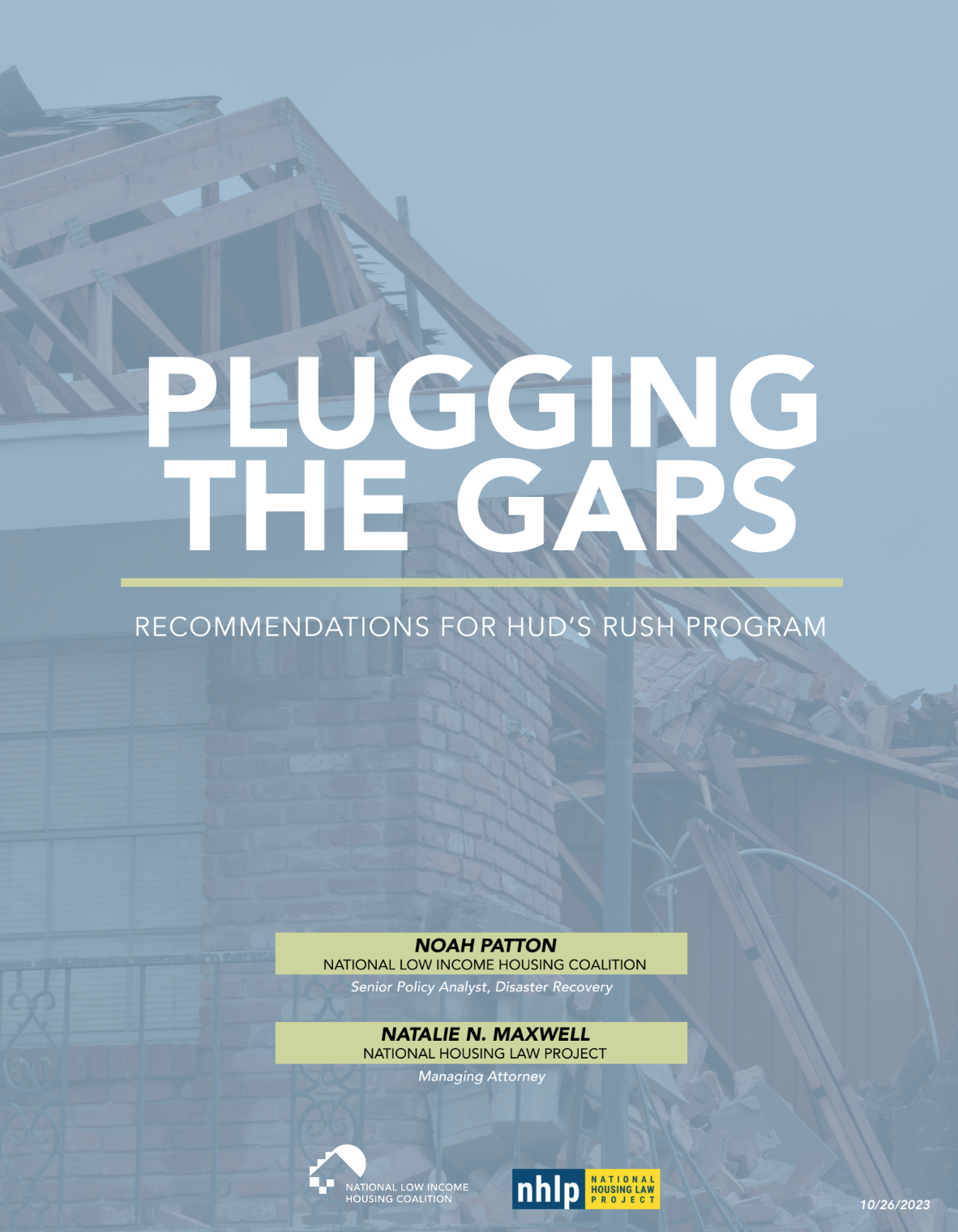 NLIHC and NHLP Release Report on HUD’s Rapid Unsheltered Survivor ...
